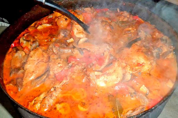 Cómo hacer Pollo al Disco